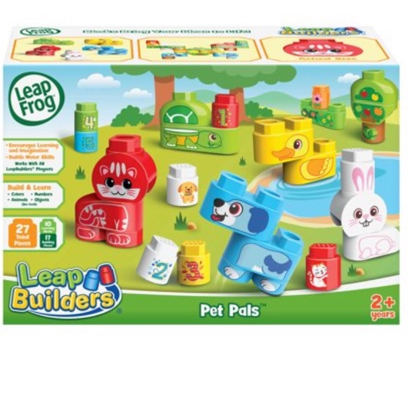 leapfrog | Toys | 35 Nib Leapfrog Leapbuilders Pet Pals Blocks | Poshmark